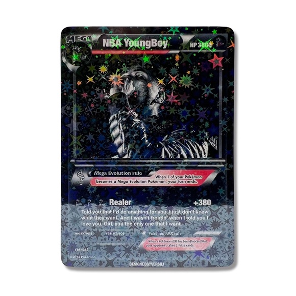 Other | Nba Youngboy Pokemon Card | Poshmark